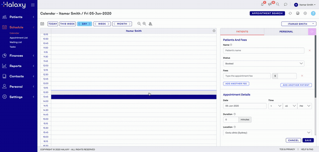 Guide to Use the Coviu and Halaxy Integration